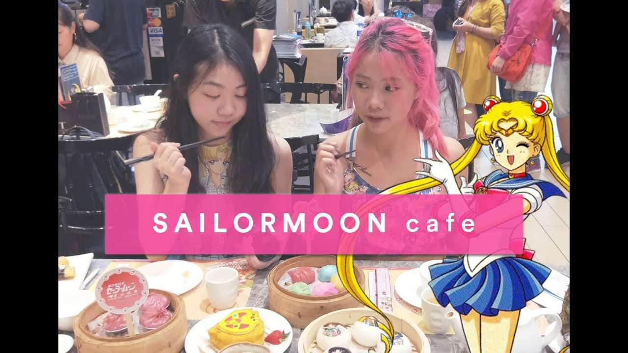 Sailor Moon Cafe in Hong Kong - YouTube