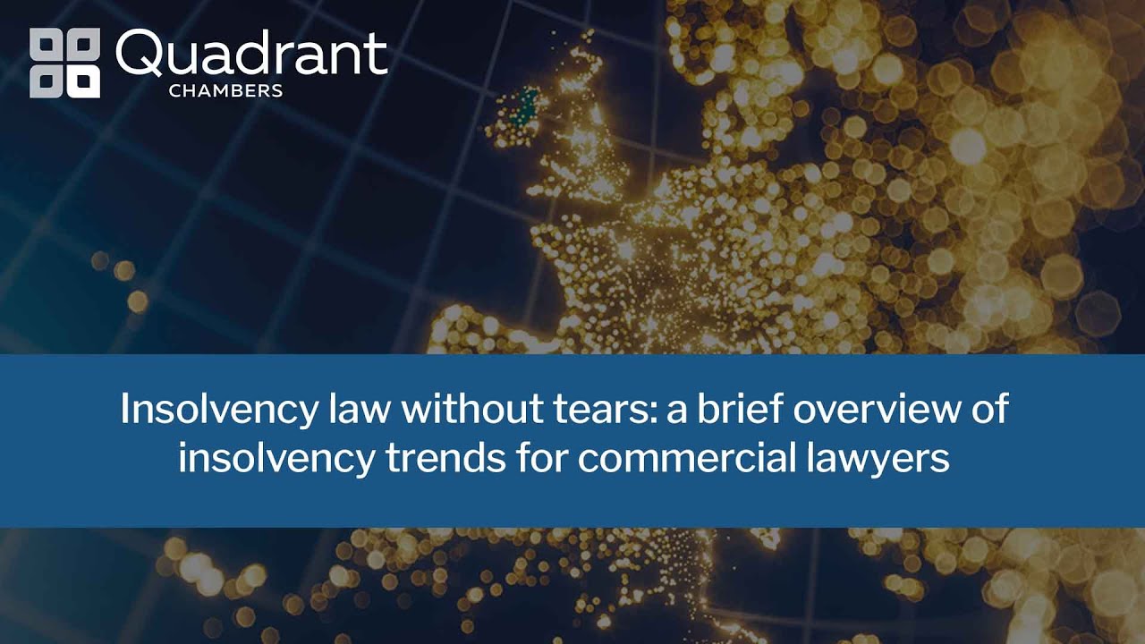 Insolvency law without tears: a brief overview of insolvency trends for ...
