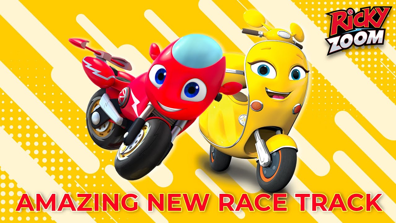 ⚡ Ricky Zoom ⚡| Amazing New Race Track | New Compilation | Cartoons for ...