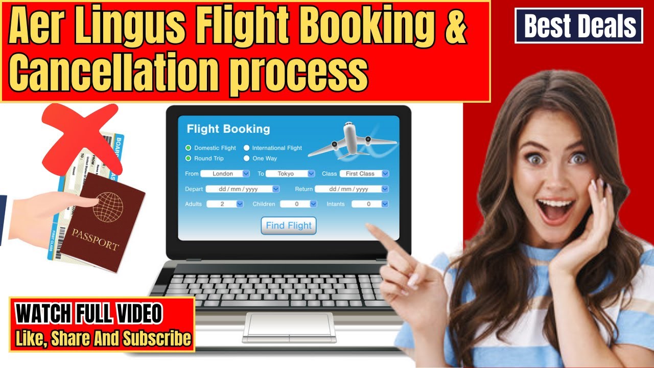 Aer Lingus Flight Booking & Cancellation Process - YouTube