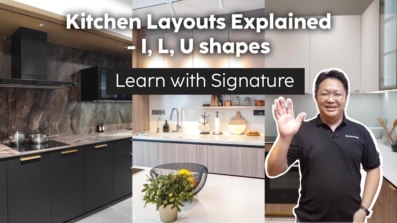 Kitchen Layouts Explained - I, L, U Shaped Kitchens | How to Choose ...