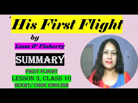 His First Flight - Lesson 3, Class X, Complete Summary with animations ...