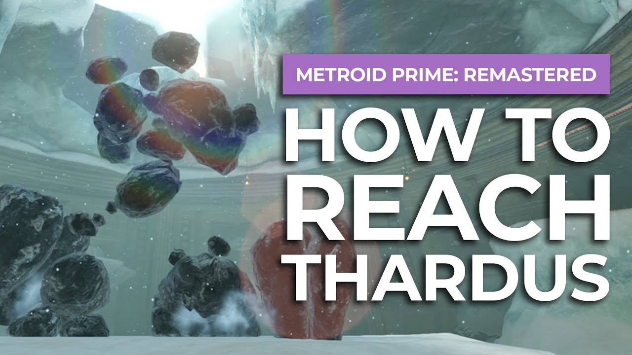 How To Reach Thardus In Metroid Prime Remastered - YouTube