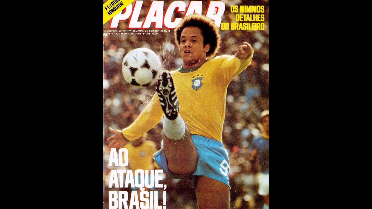 Reinaldo - Gols pela Seleção Brasileira (Atético MG) - YouTube