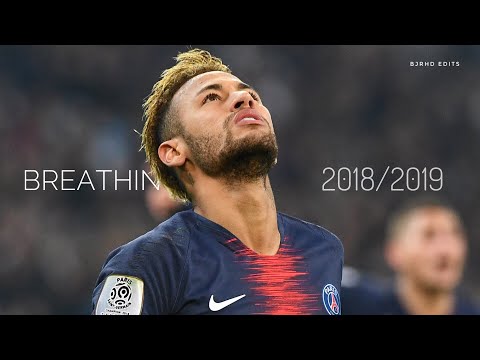 Neymar Jr | Magical Skills and Goals 2018/2019 | ARIANA GRANDE - Breathin | HD