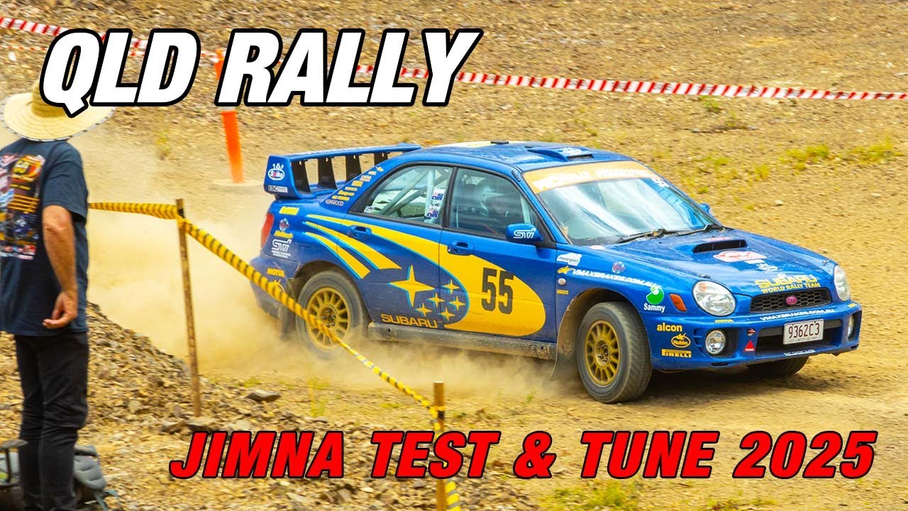 Queensland Rally - Jimna Test and Tune - 2025 - YouTube