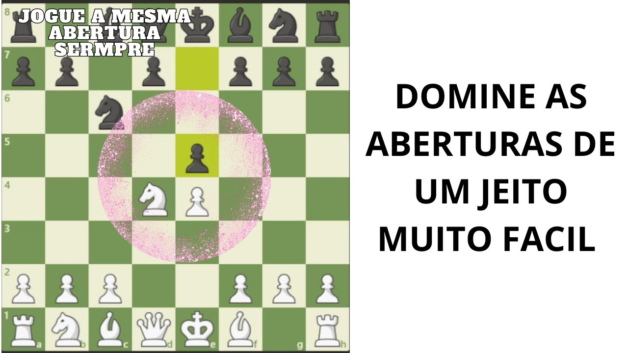 DOMINE AS ABERTURAS DO XADREZ DE UM JEITO MUITO FACIL (1500 aos 1700 ...
