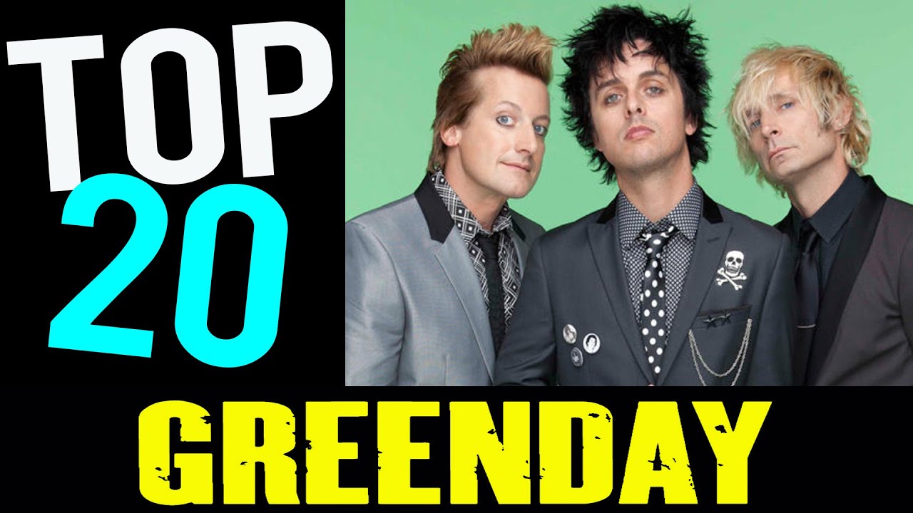 TOP 20 The Most Played Green Day Songs - YouTube