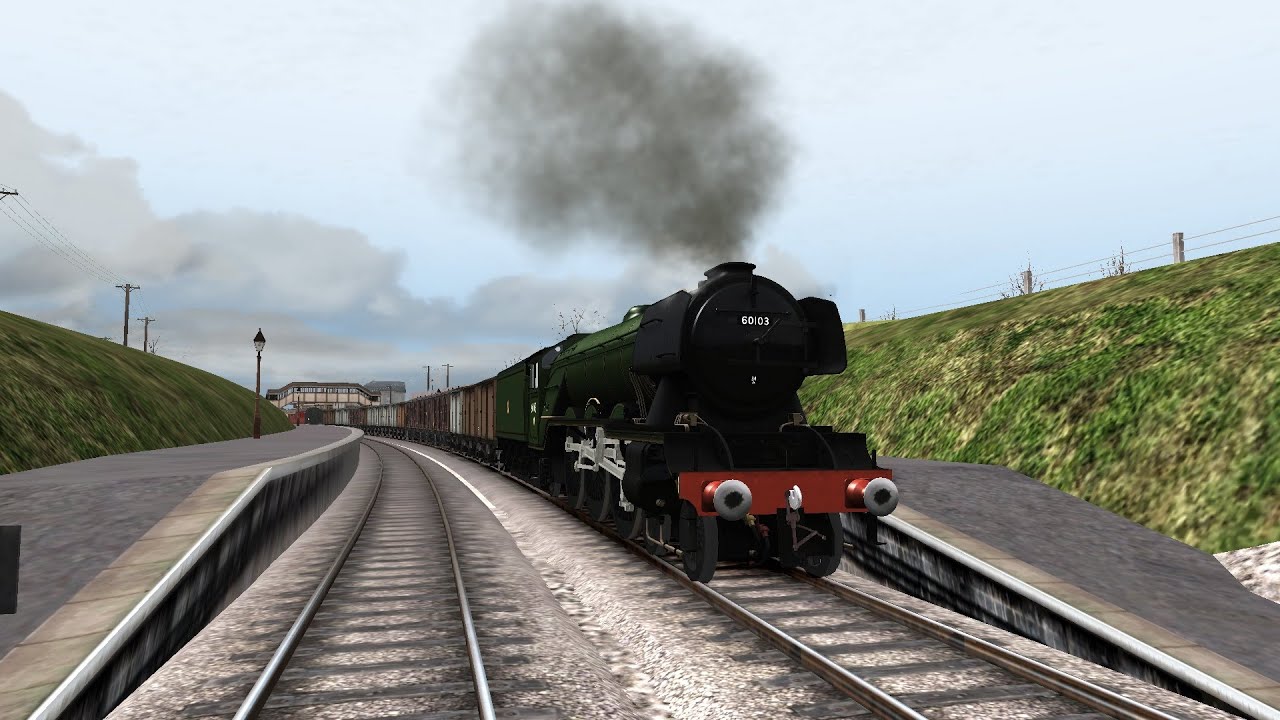 Train Simulator Classic: Flying Scotsman Crash - YouTube