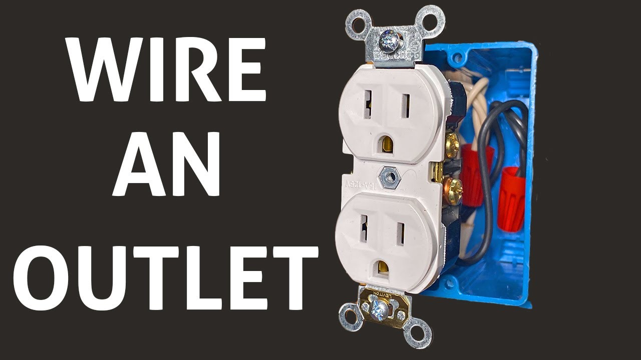 How To Wire An Outlet - Best Method - Electrical Receptacle - YouTube