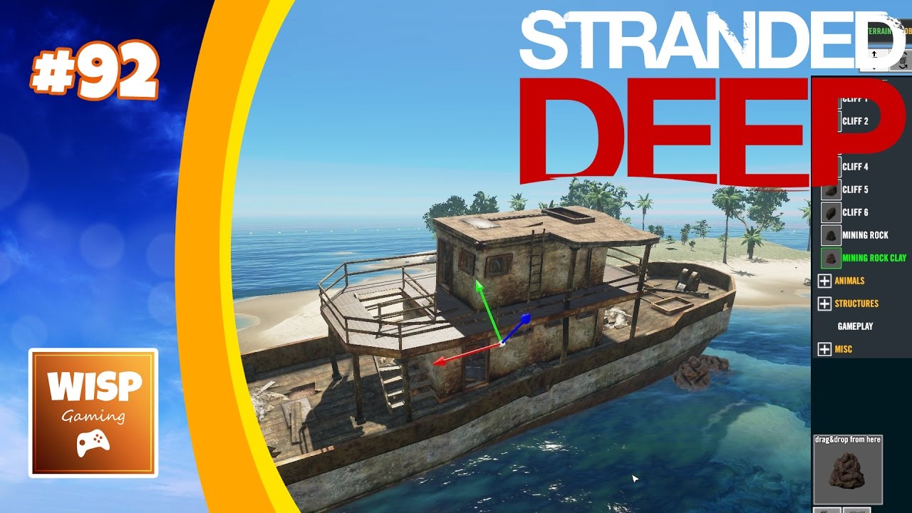 Stranded Deep: Making A New Island #92 - YouTube