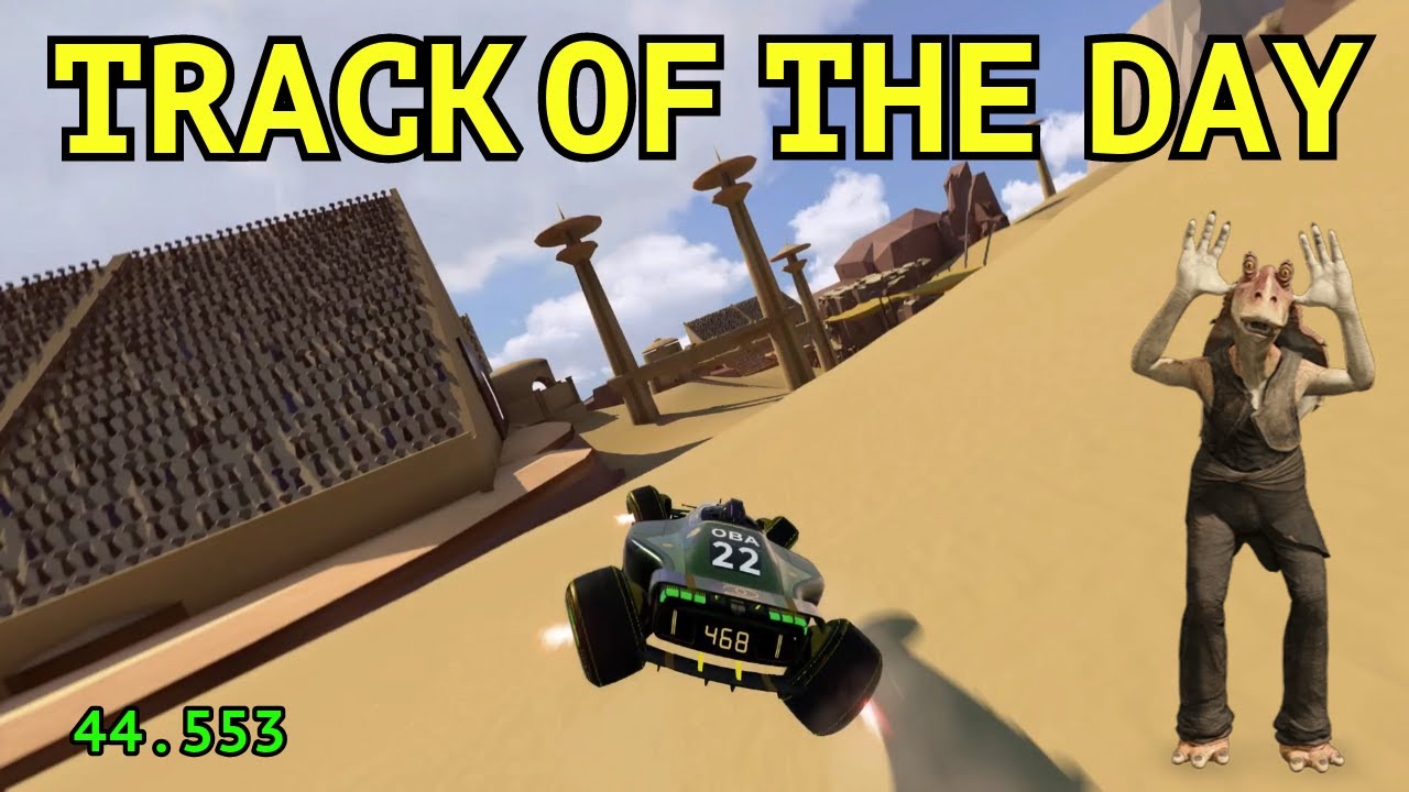 STAR WARS POD RACING! My best attempt at the TRACK OF THE DAY 🥇 14/11 ...