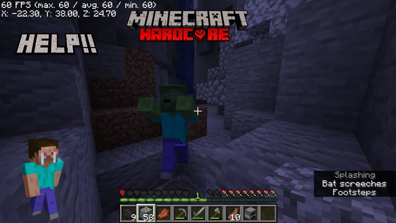 MINECRAFT BUT ചത്താൽ ചത്തതാ || MINECRAFT HARDCORE || PART - 1 - YouTube