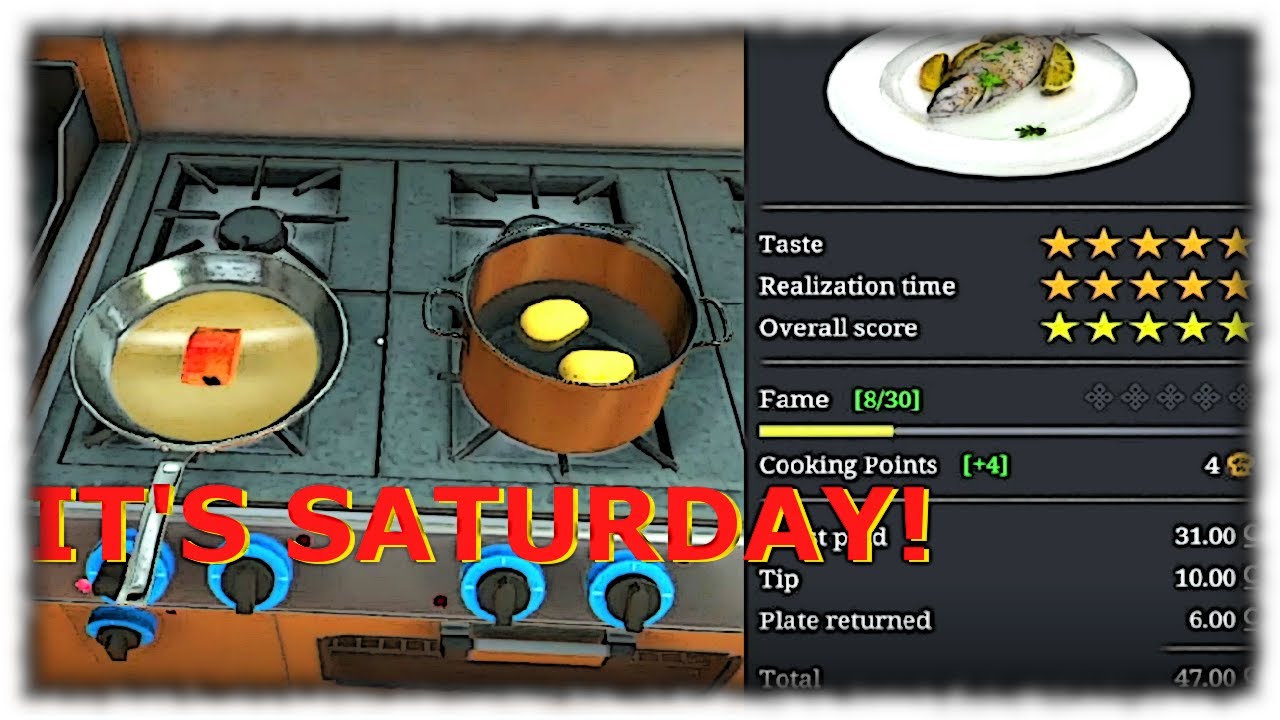 (SIMULATOR SATURDAY)- #5 COOKING SIMULATOR- STARTING A CAREER - YouTube
