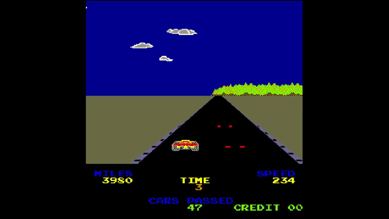 Driving Force Arcade Game - YouTube