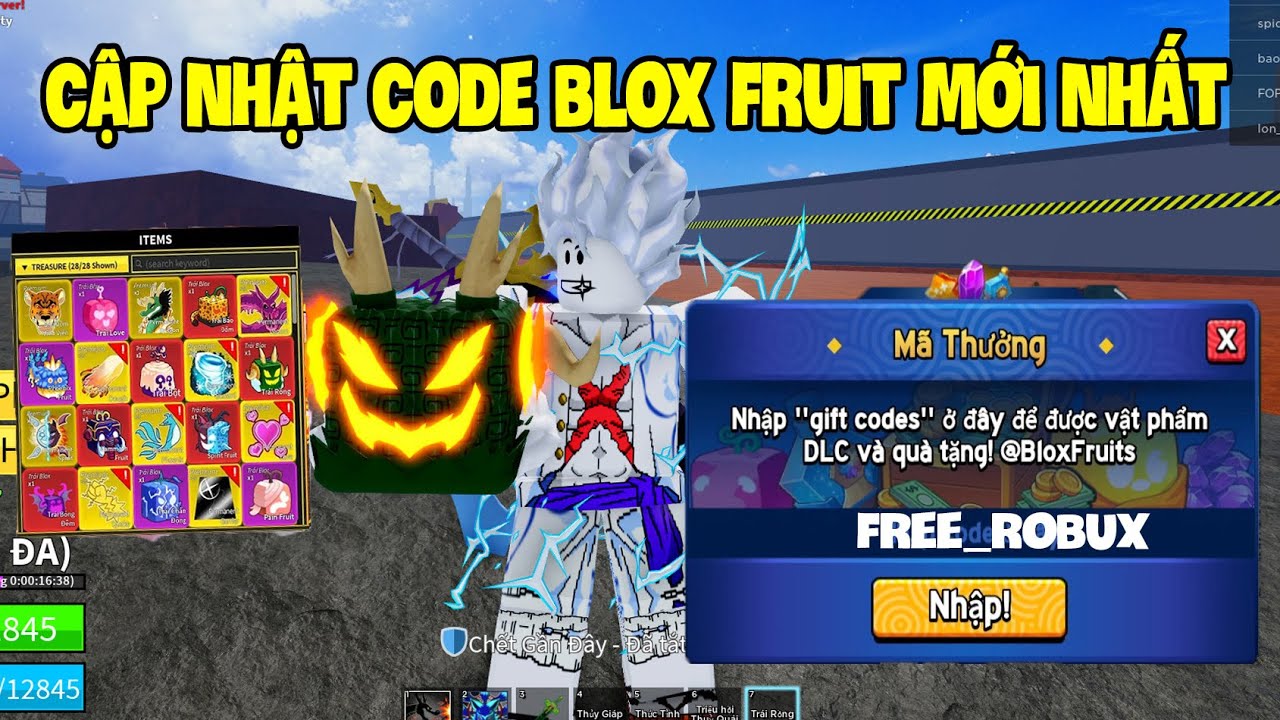 Blox Fruit | Tổng Hợp 8 Code x2 Exp Mới Nhất Nhận Trái Kitsune Và Robux ...