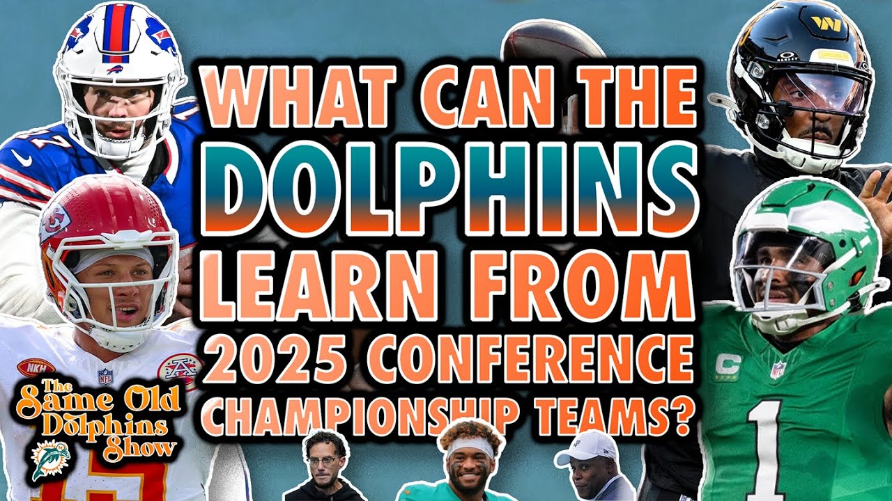 What Can the Miami Dolphins Learn from the 2025 Conference Championship ...