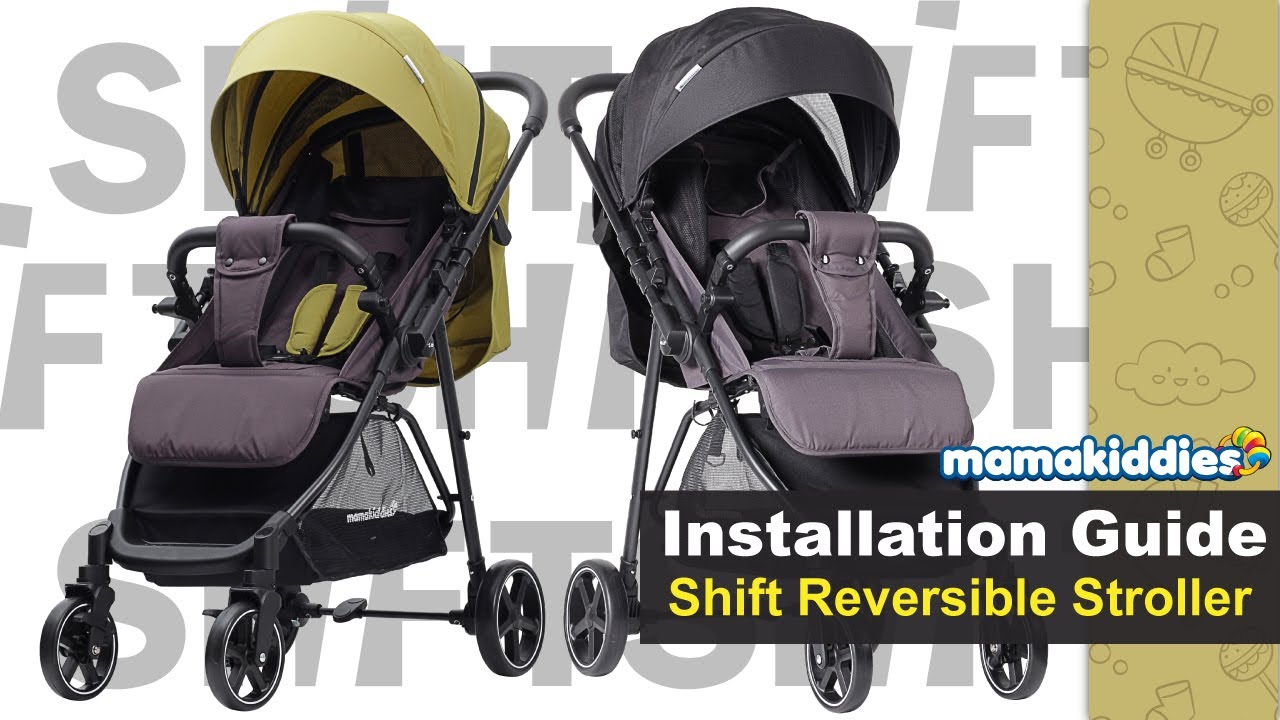 Installation Shift Reversible stroller - YouTube