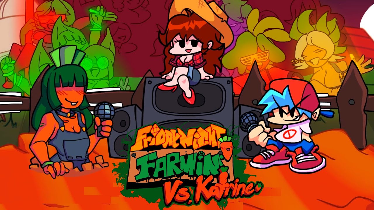 VS Katrine (Friday Night Farmin') FULL WEEK - Friday Night Funkin' Mod ...