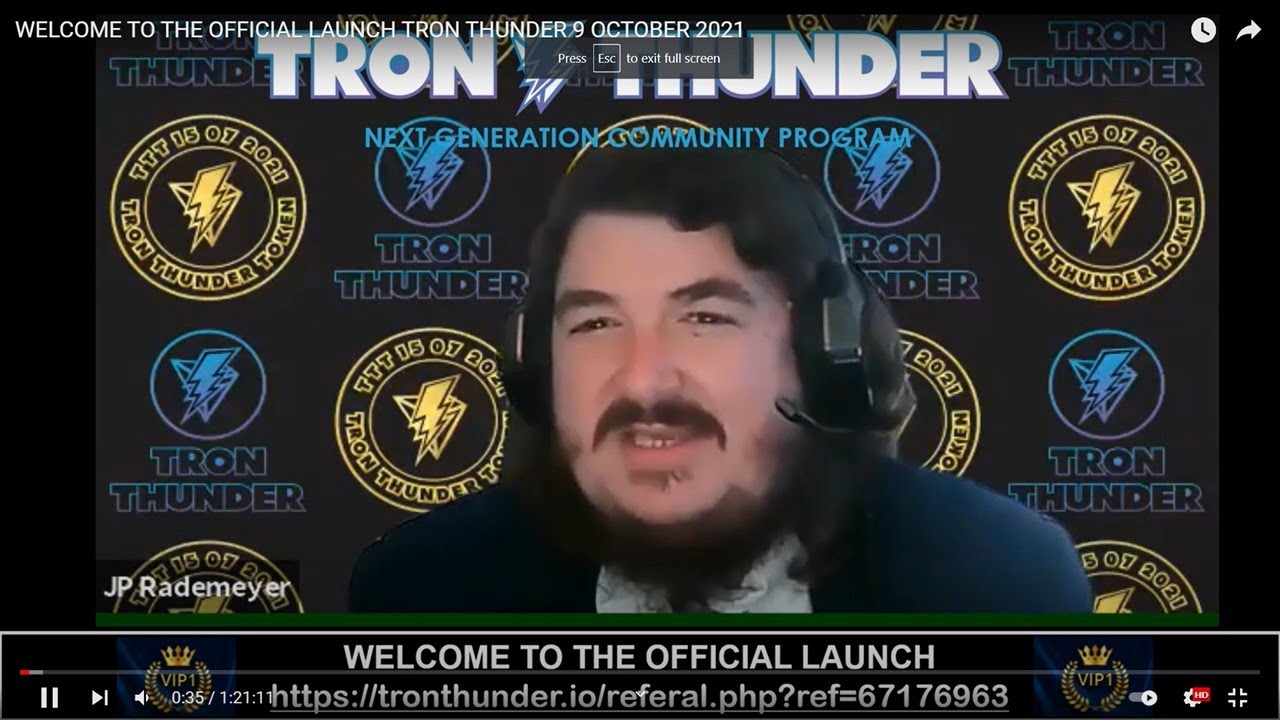 WELCOME TO THE OFFICIAL LAUNCH OF TRON THUNDER 9 OCTOBER 2021 - YouTube