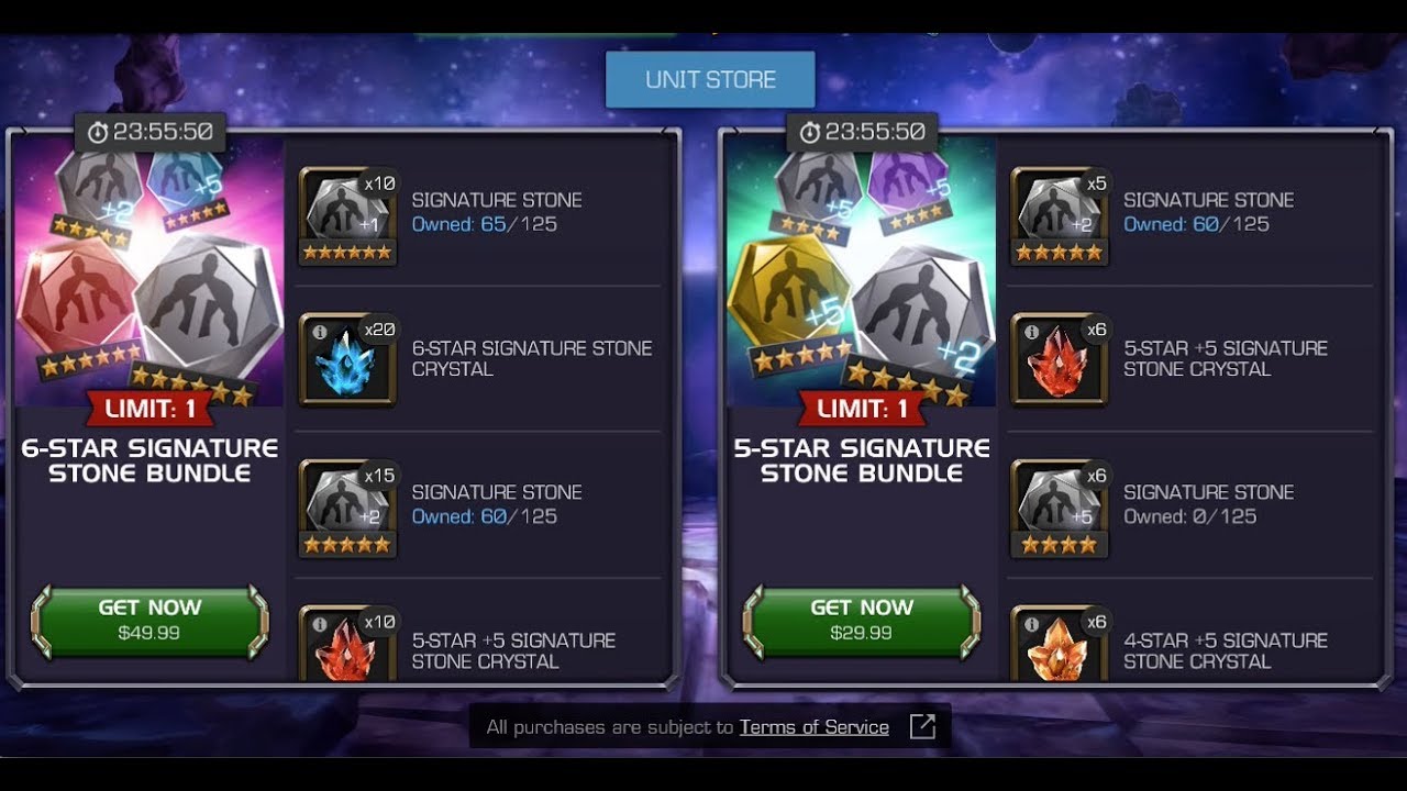 GRADING BOTH THE NEW SIGNATURE STONE BUNDLES - YouTube