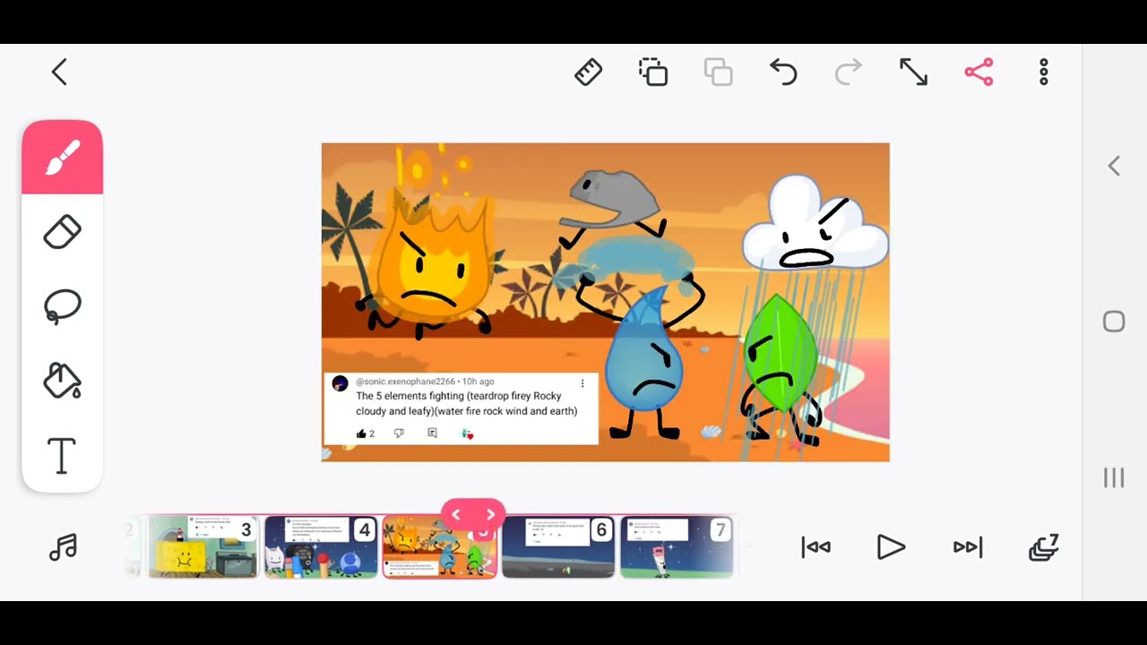 BFDI scenarios! P.4! - YouTube