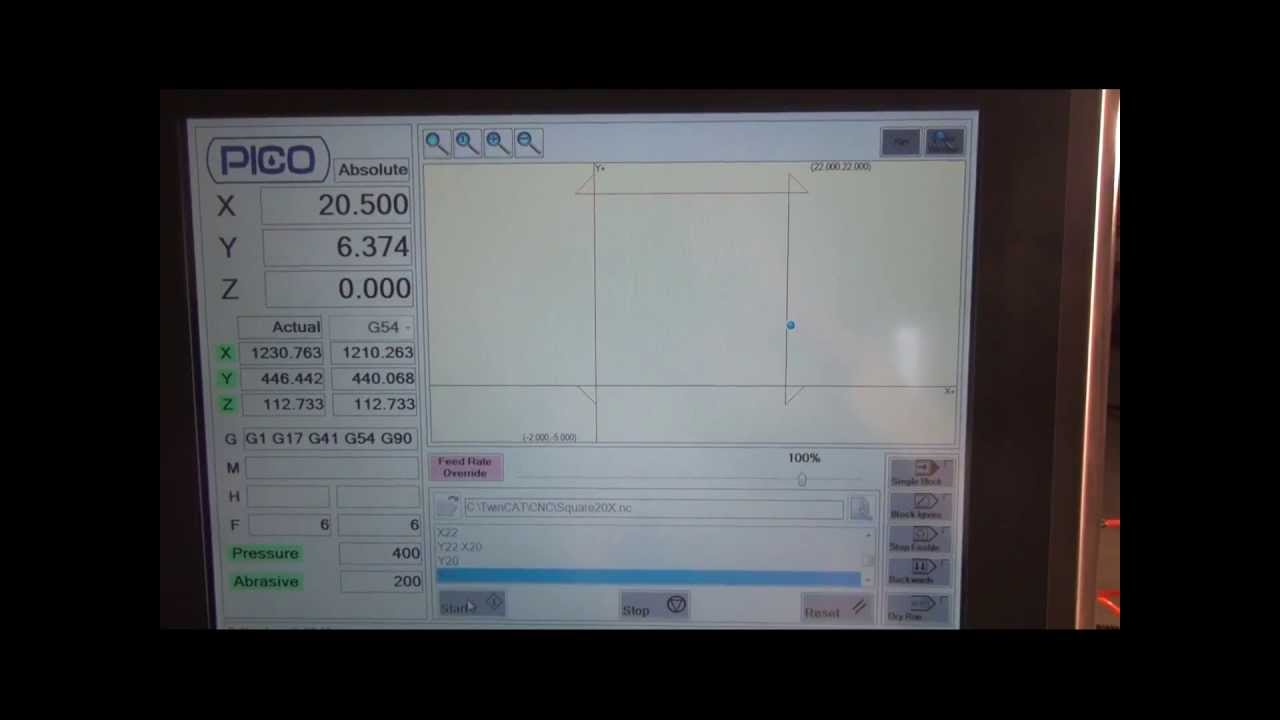 PICO CNC Software - YouTube
