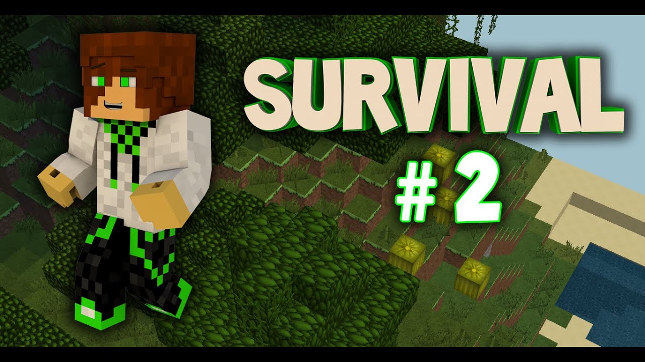 PUNCH TREES!!-Minecraft - Survival #2 - YouTube
