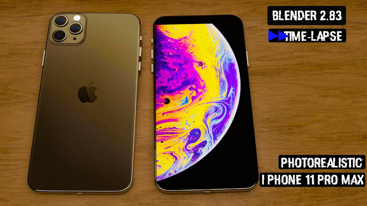 3D PHONE | PHOTO-REALISTIC MODELING | TIME-LAPSE TUTORIAL | TEXTURE ...