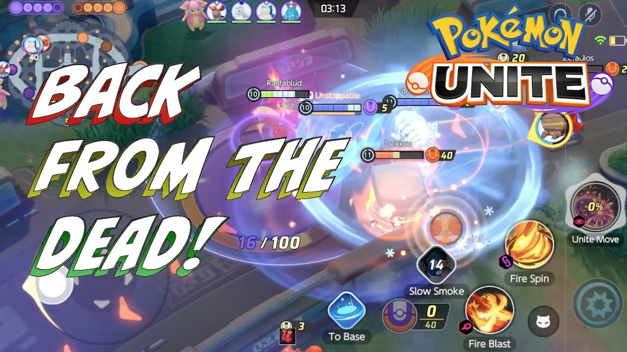 Pokemon Unite - Back From The Dead - YouTube