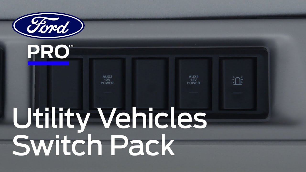 Ford Pro™ Special Vehicless –Switch Pack per veicoli commerciali | Ford ...