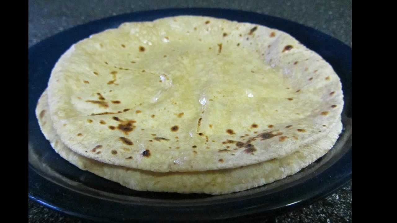 How to make chapati/roti by crazy4veggie - YouTube