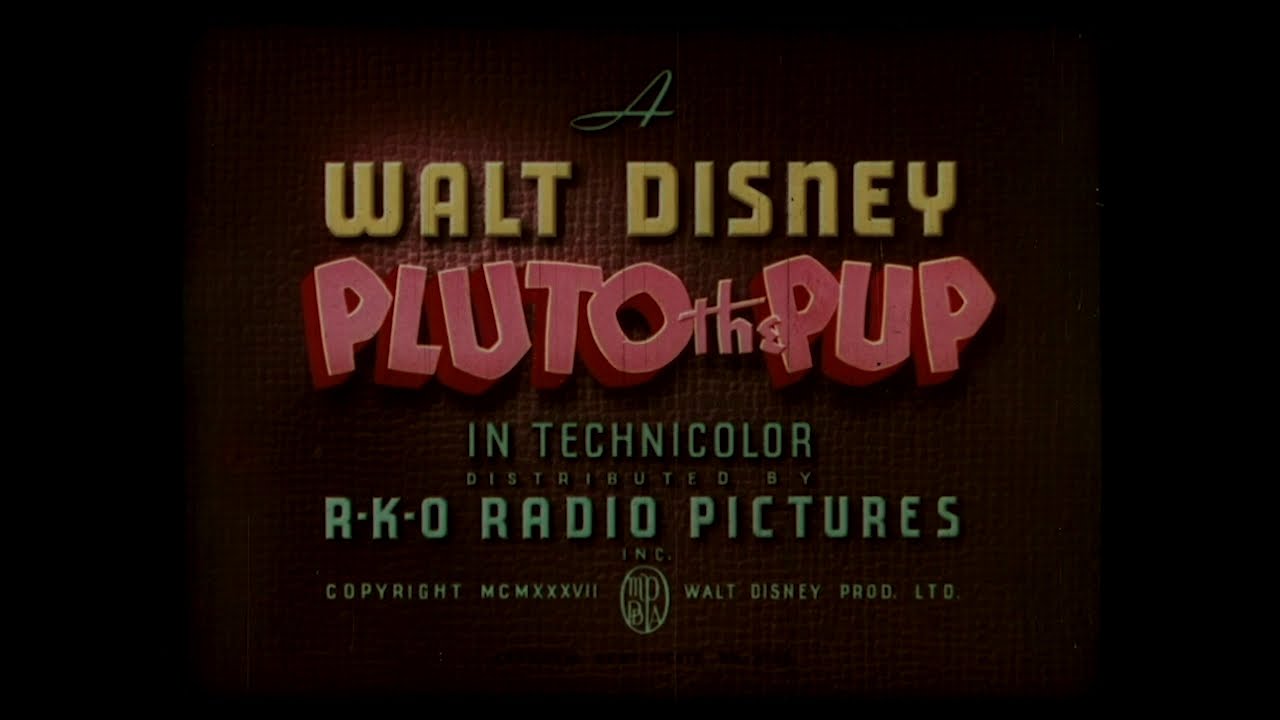 Pluto the Pup – Pluto’s Quin-Puplets (1937) – original RKO titles - YouTube