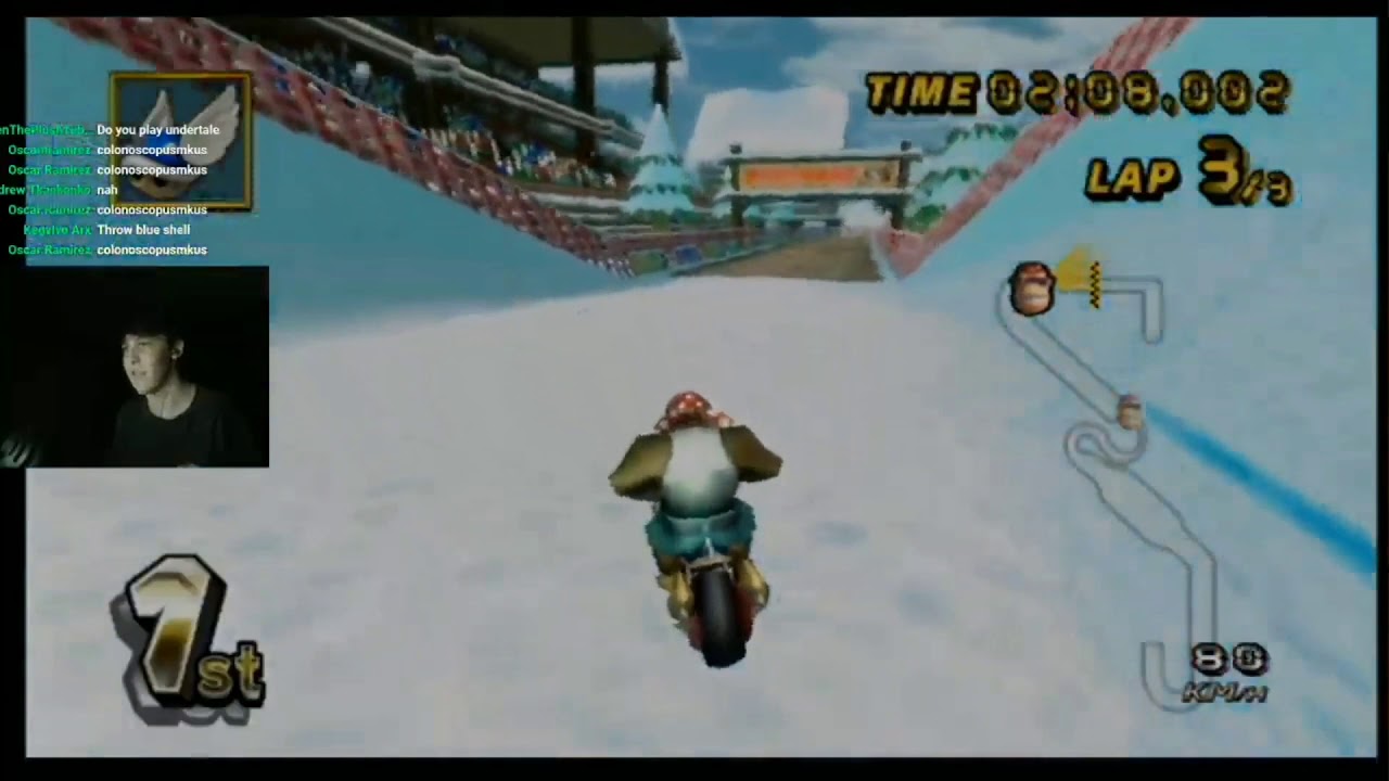 THROW BLUE SHELL (Mario Kart Wii) - YouTube