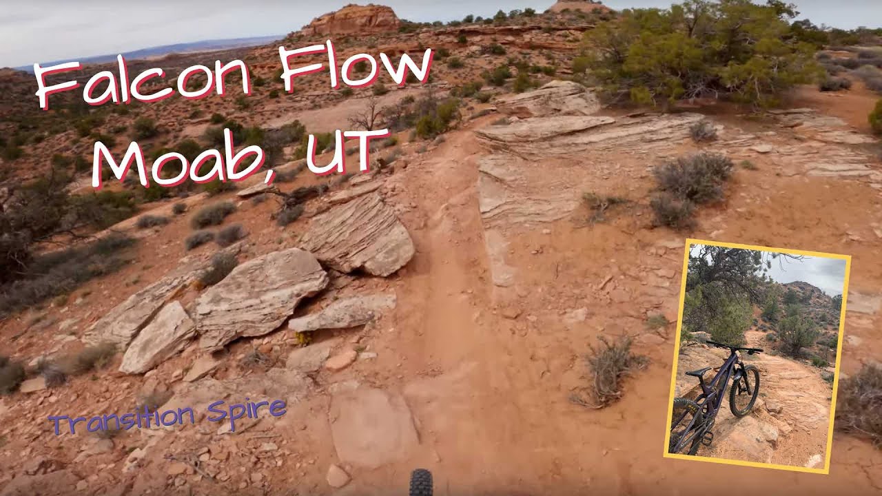 Falcon Flow Mountain Bike Trail, Moab, Utah - YouTube