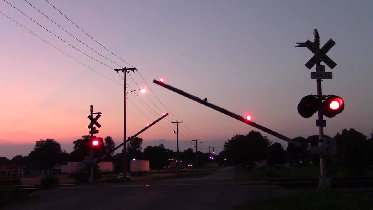 CSX Nuclear Transformer Train Columbus St. Teutopolis, IL - YouTube