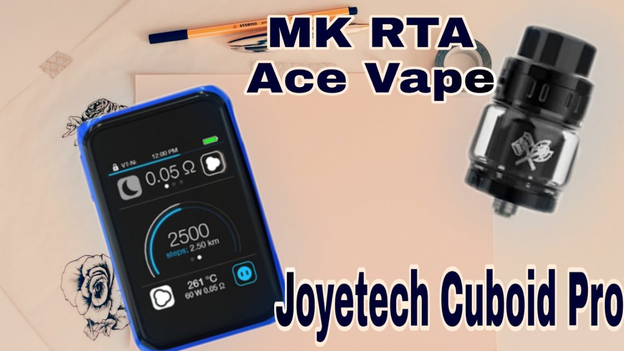 JOYETECH CUBOID PRO I MK RTA BY ACEVAPETECH - YouTube