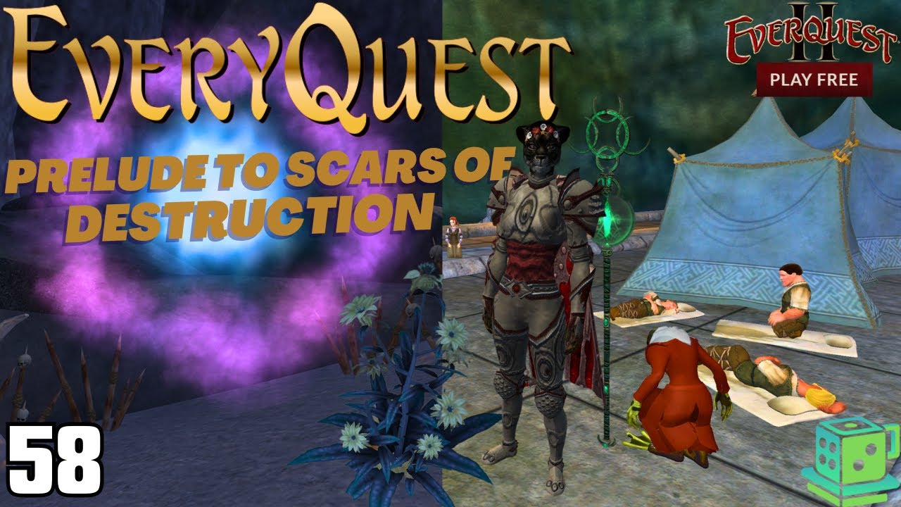 EveryQuest with EverQuest II - Part 58 - Prelude to Scars of Destruction expansion - YouTube