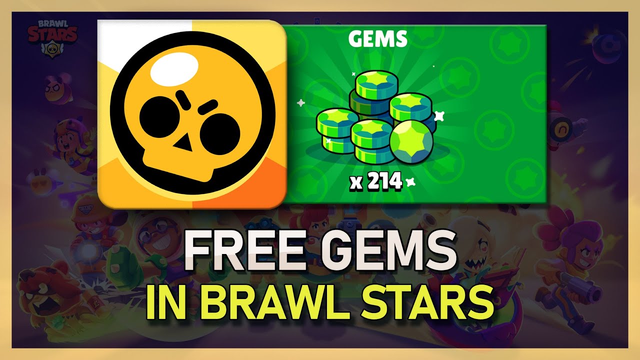 How To Get Free Gems in Brawl Stars - YouTube