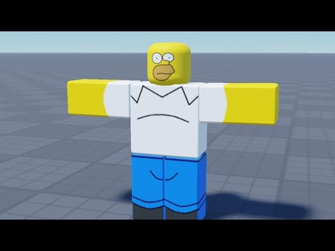 Roblox Homer server wipe MOBILE | You Vs Homer Gameplay (read desc ...