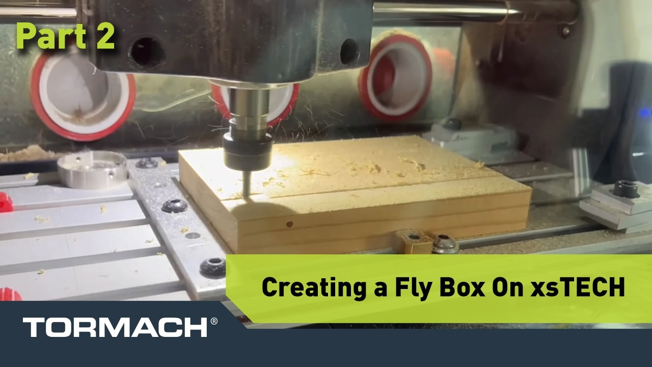 Creating a Fly Box on the Tormach xsTECH Desktop Router (Part 2) - YouTube