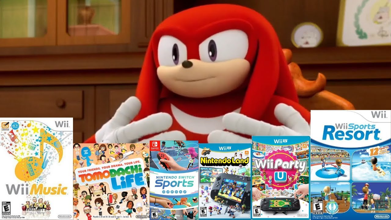 Knuckles Approves Mii Games REMAKE - YouTube
