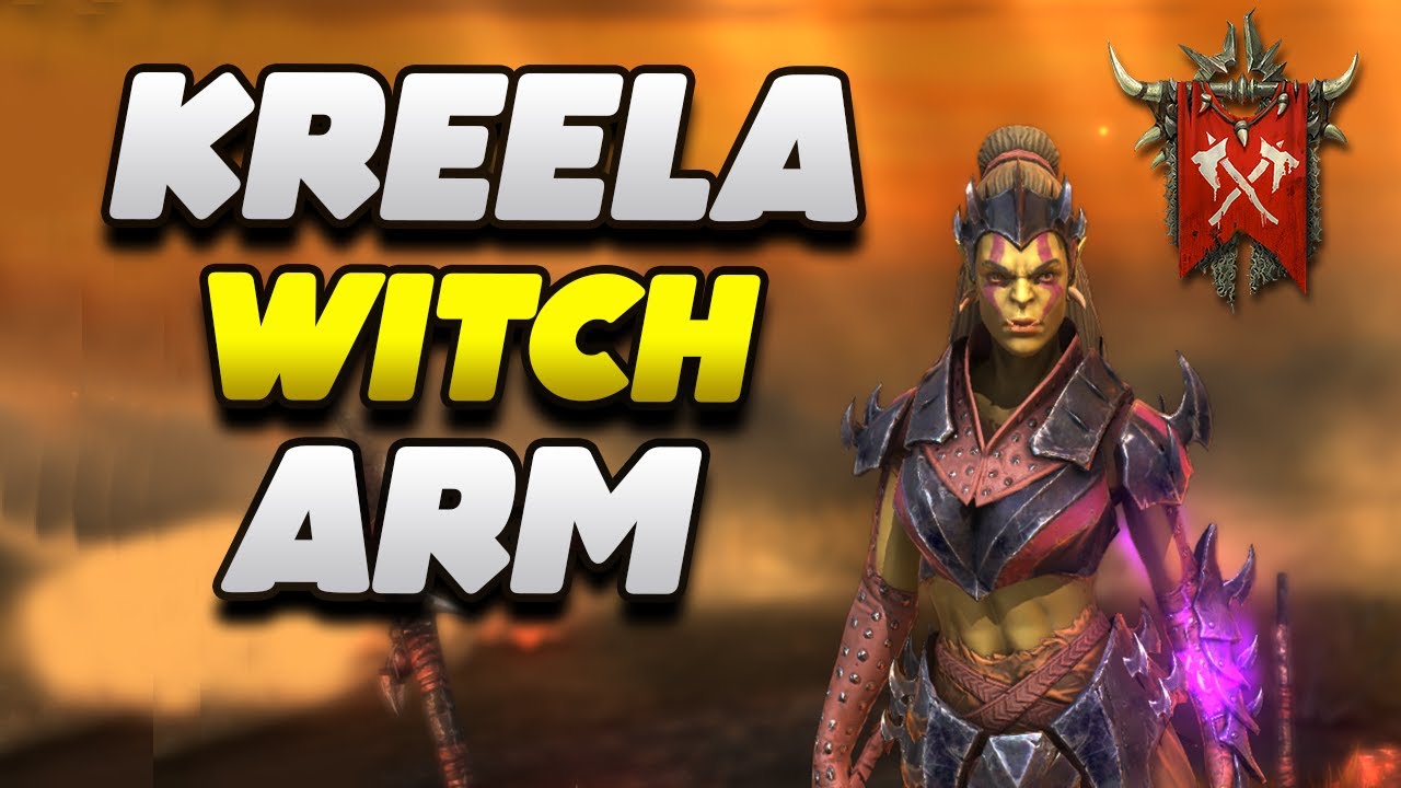 KREELA WITCH ARM - GUIDE - MASTERIES - GAMEPLAY | RAID SHADOW LEGENDS ...