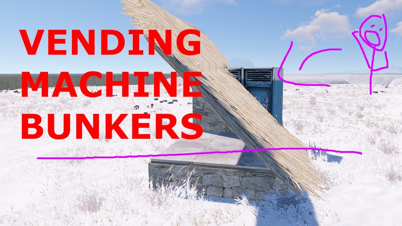 NEW VENDING MACHINE BUNKER EPIC OMG !!!! - YouTube