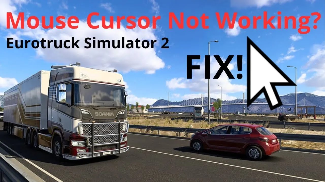 Mouse Cursor NOT WORKING (FIX!) | Euro Truck Simulator 2 - YouTube