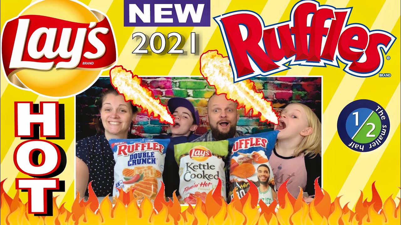 New Double Crunch Flamin Hot BBQ Ruffles and Limon Lays ! Which one is ...