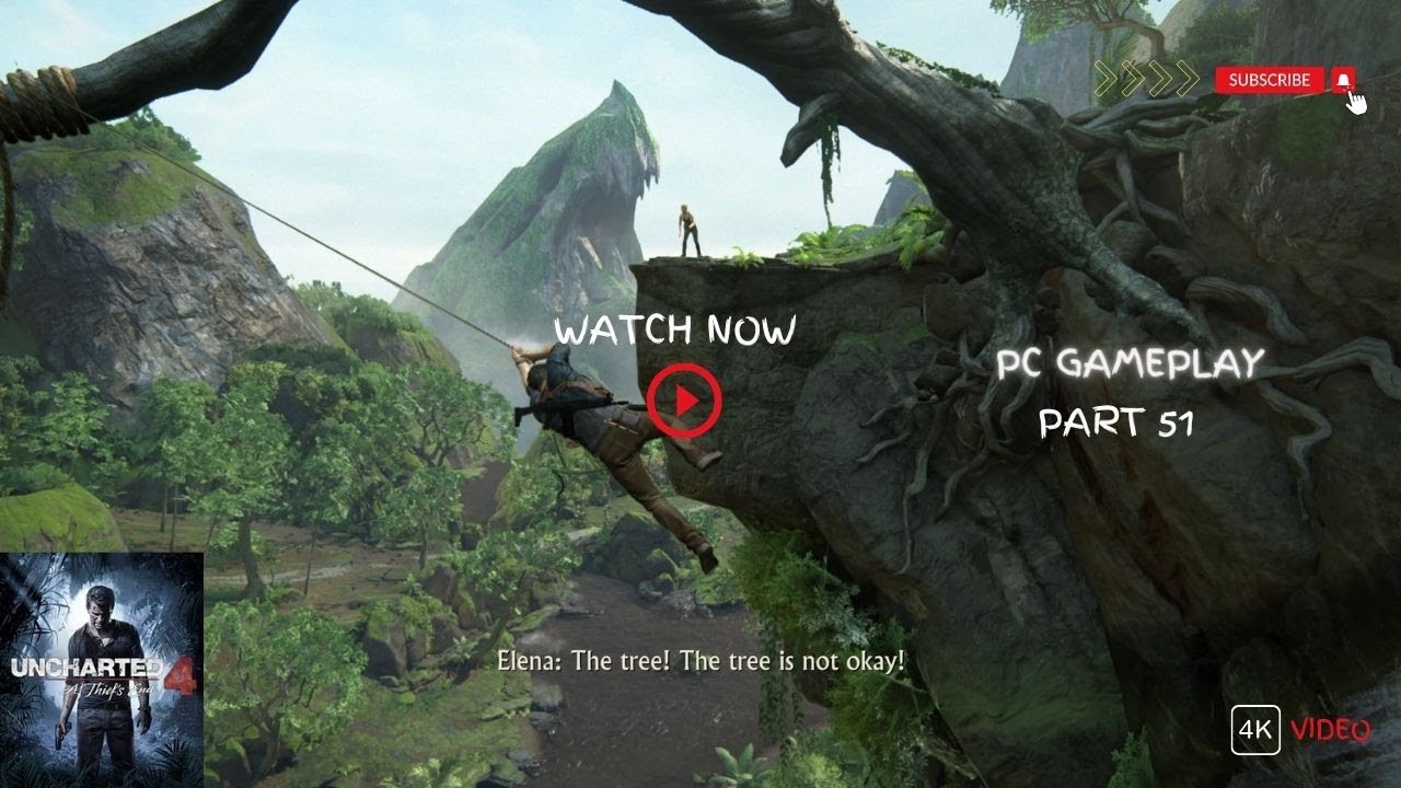 Uncharted 4: A Thief's End PC Gameplay Part 51 (4K Video) - YouTube