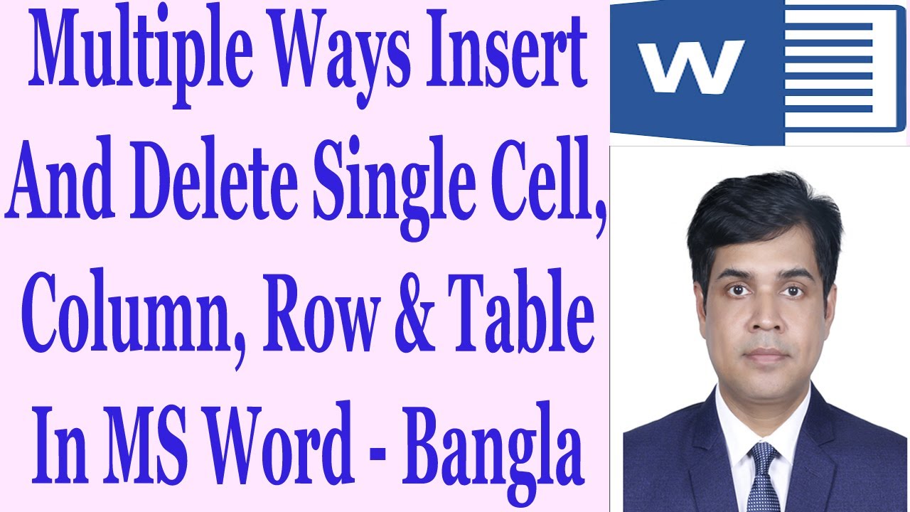 Multiple Ways Insert And Delete Single Cell Column Row Table In MS multiple-ways-insert-and-delete-single-cell-column-row-table-in-ms