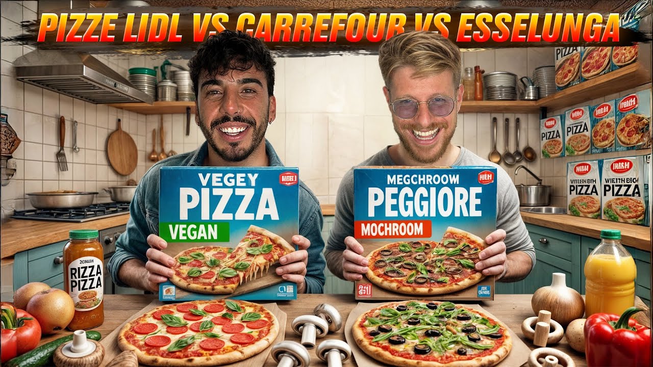 PIZZA CARREFOUR VS PIZZA LIDL VS PIZZA ESSELUNGA - NON CI POSSO CREDERE ...