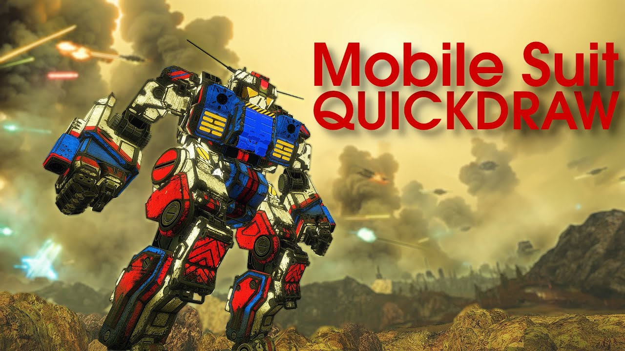 Mobile Suit Quickdraw - Mechwarrior Online - YouTube